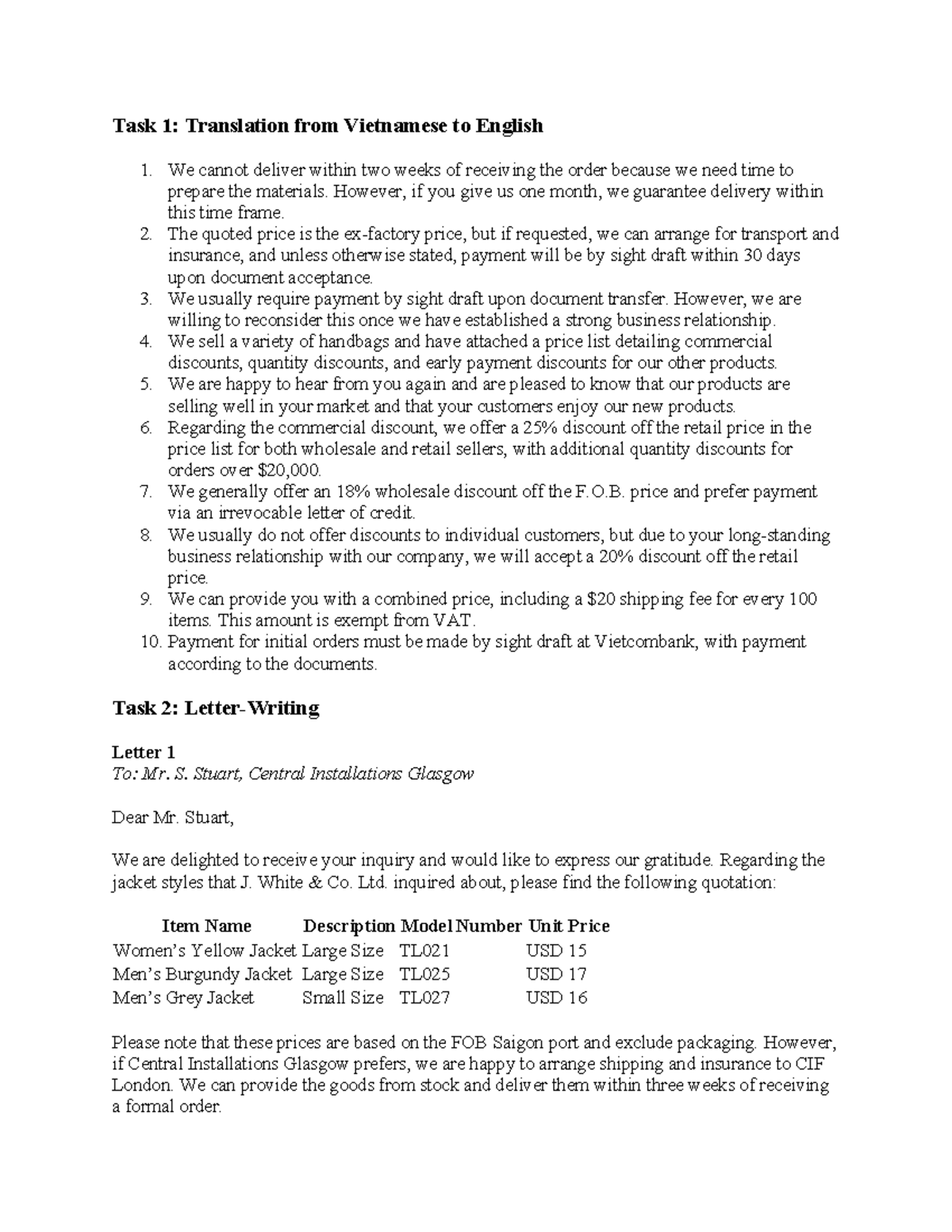 Quotation Bảo Châu 2312155026 - Task 1: Translation from Vietnamese to ...