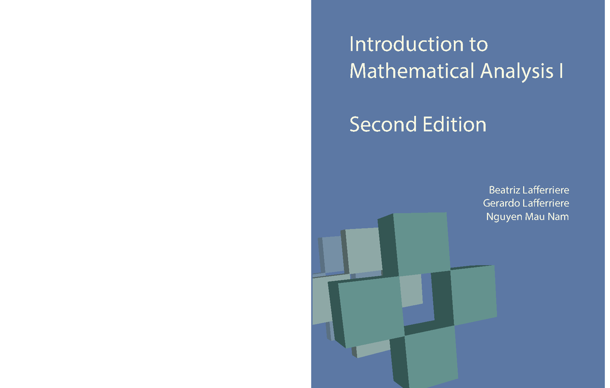 Introduction to Mathematical Analysis I - Second Edition - Introduction ...