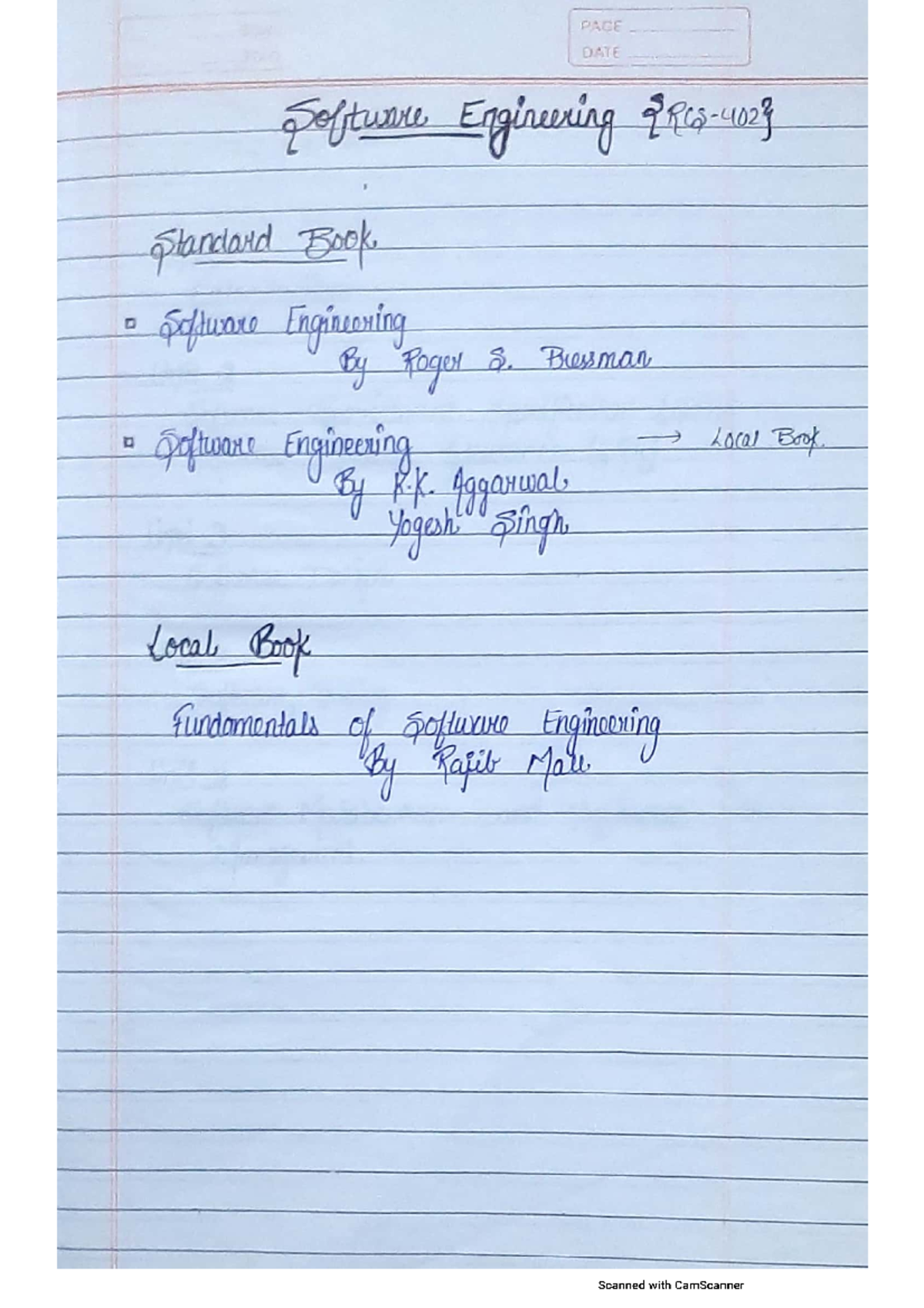 Software Engineering Chapter 1 Notes - Concepts and Overview - Studocu