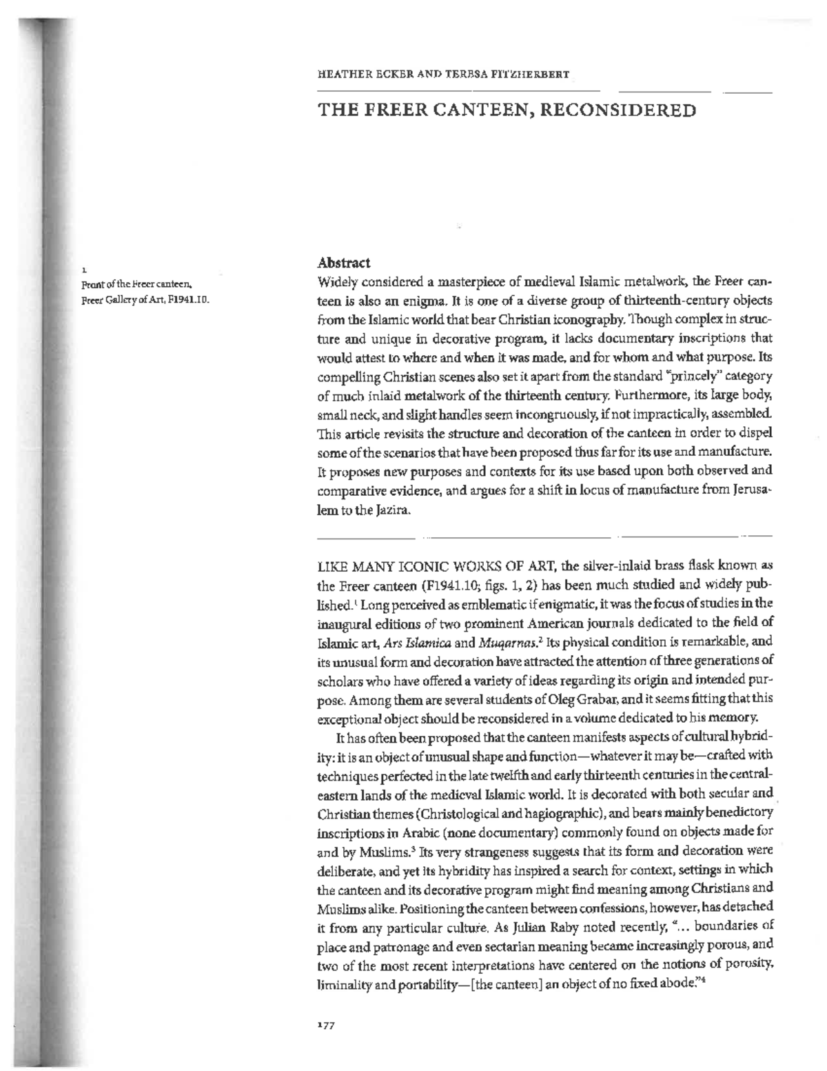 Final Exam Study Guide for Course XYZ 101: The Freer Canteen Revisited - Studocu