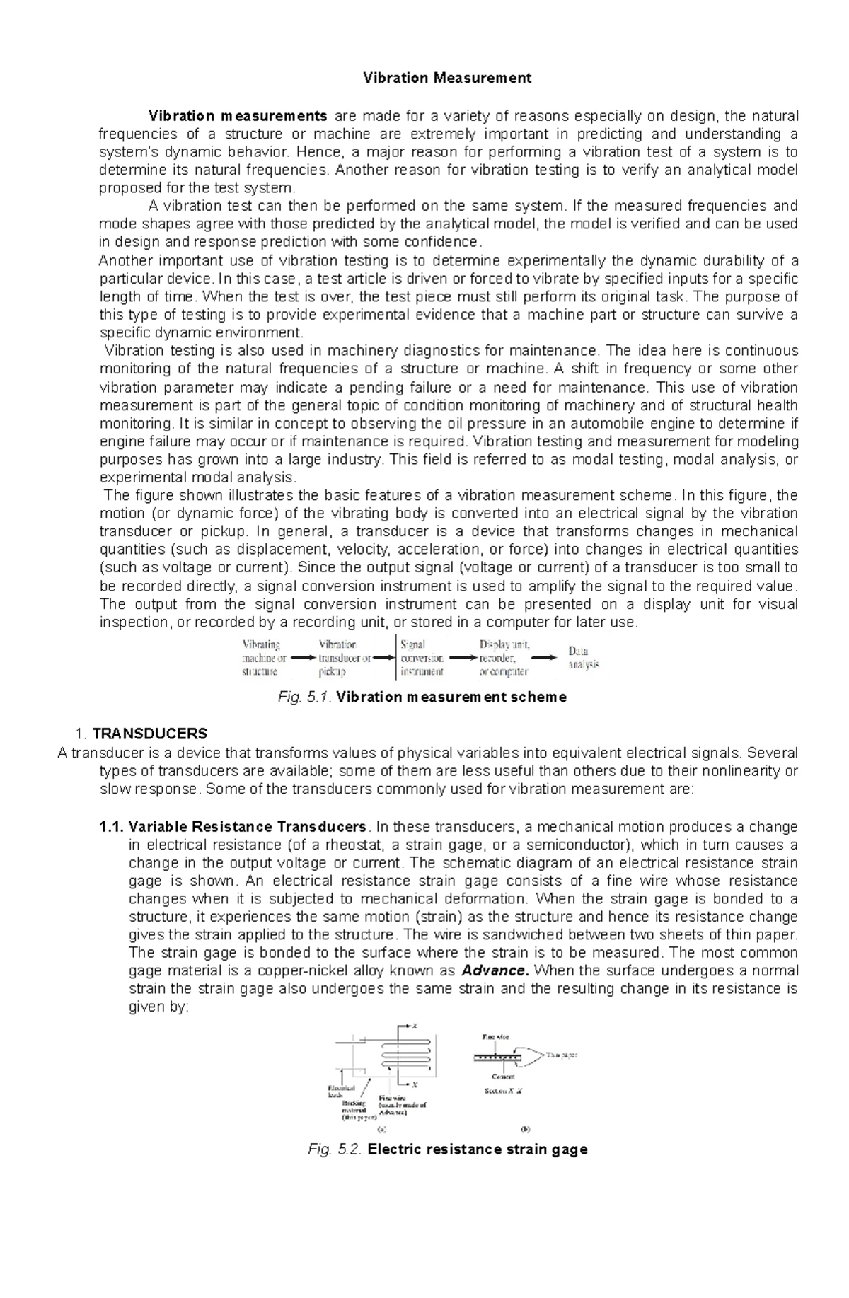 Basic Concepts Of Vibrating Systems - FUNDAMENTALS OF VIBRATION The ...
