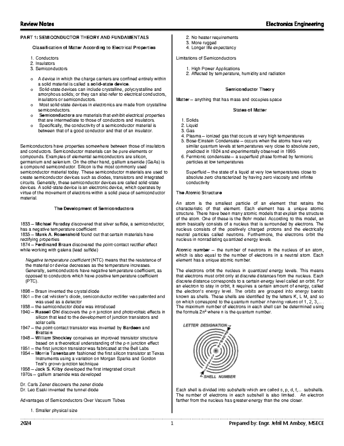 Semiconductor Fundamentals Diode Theory And Diode Circuits Part 1