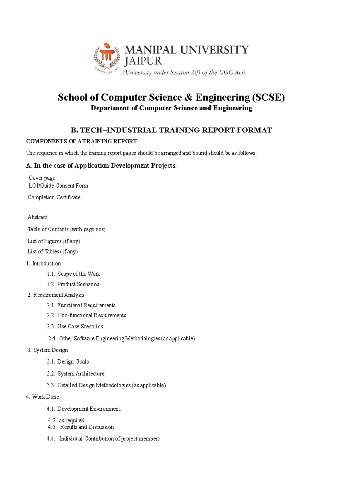 B. Tech Industrial Training Report Format - Data Analytics at PWC - Studocu