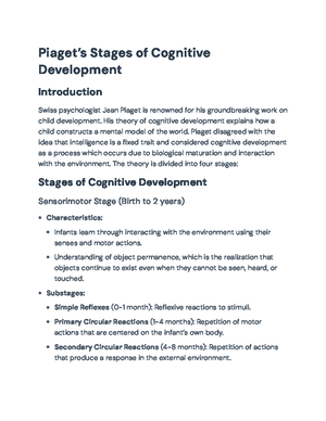 Theories of Child Development: Overview of Key Concepts and Stages ...