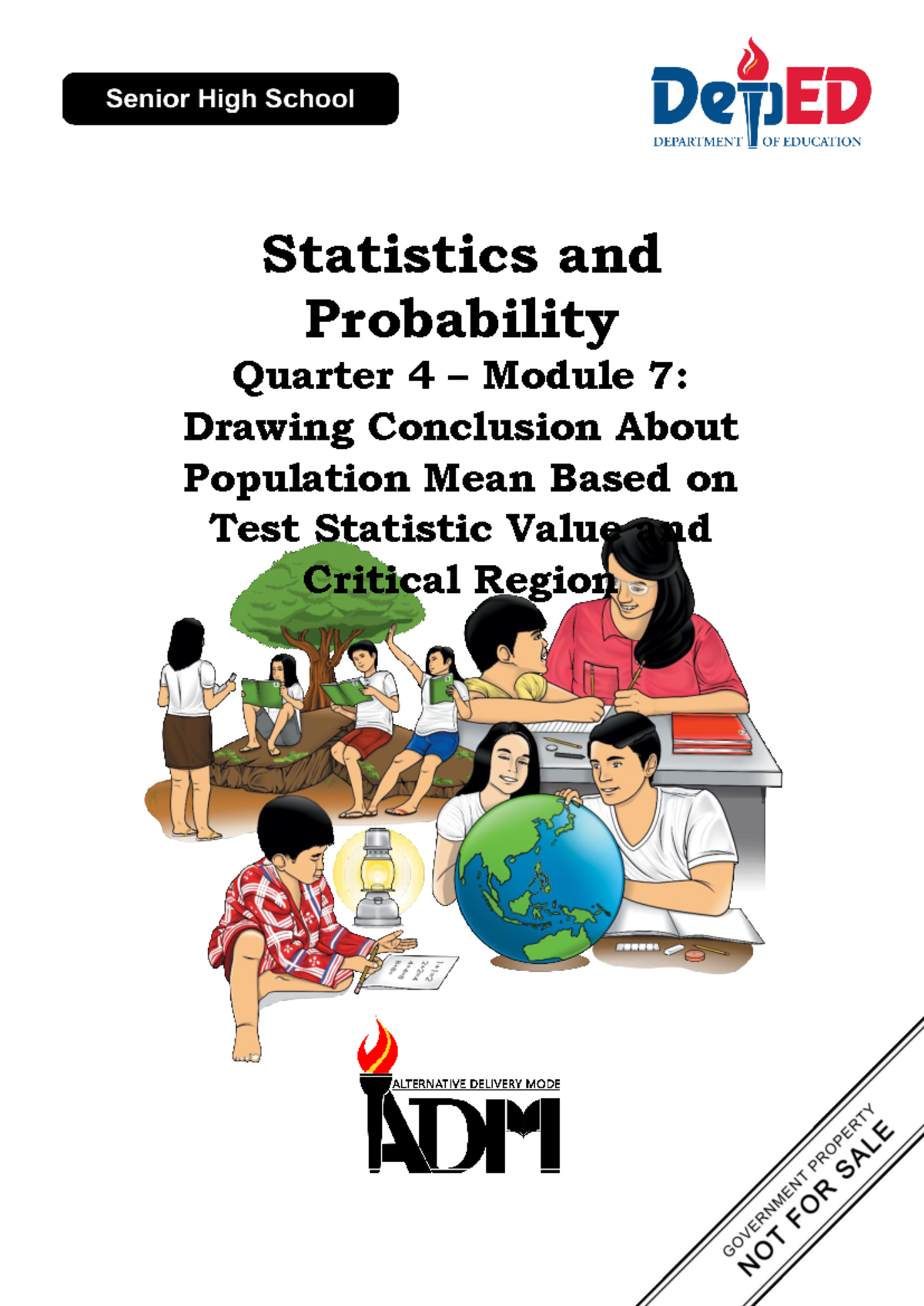 Statistics-and-Probability G11 Quarter-4 Module-7 - Studocu