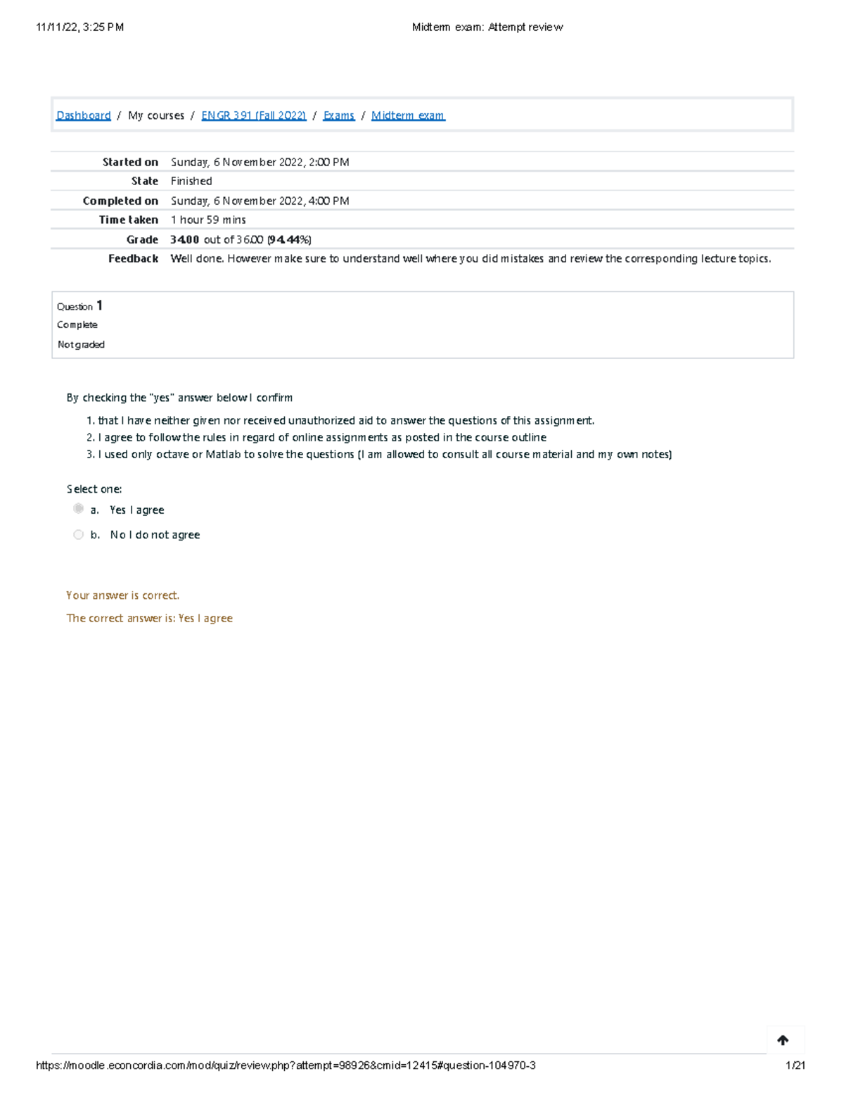 ENGR 391 Midterm Exam Review: Key Concepts and Solutions - Studocu
