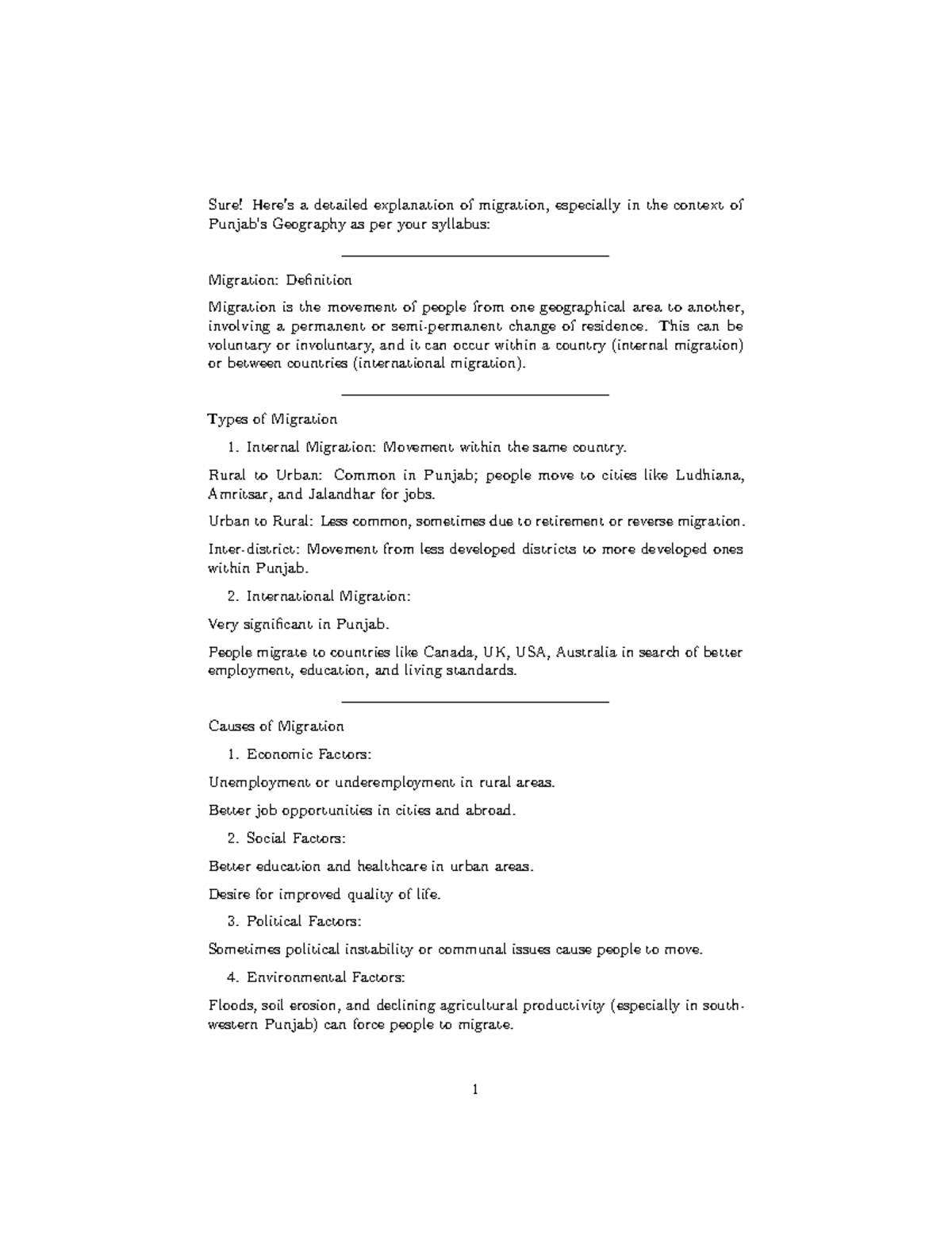 Sure Here s - these are notes for geography - Sure! Here's a detailed ...