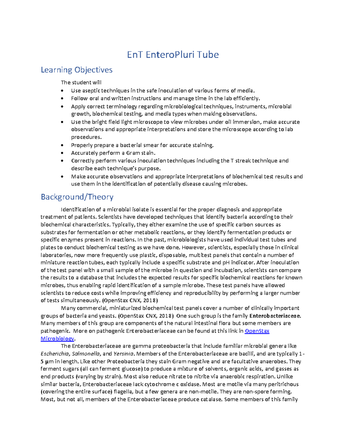 6.1-En T Entero Pluri Tube - EnT EnteroPluri Tube Learning Objectives ...