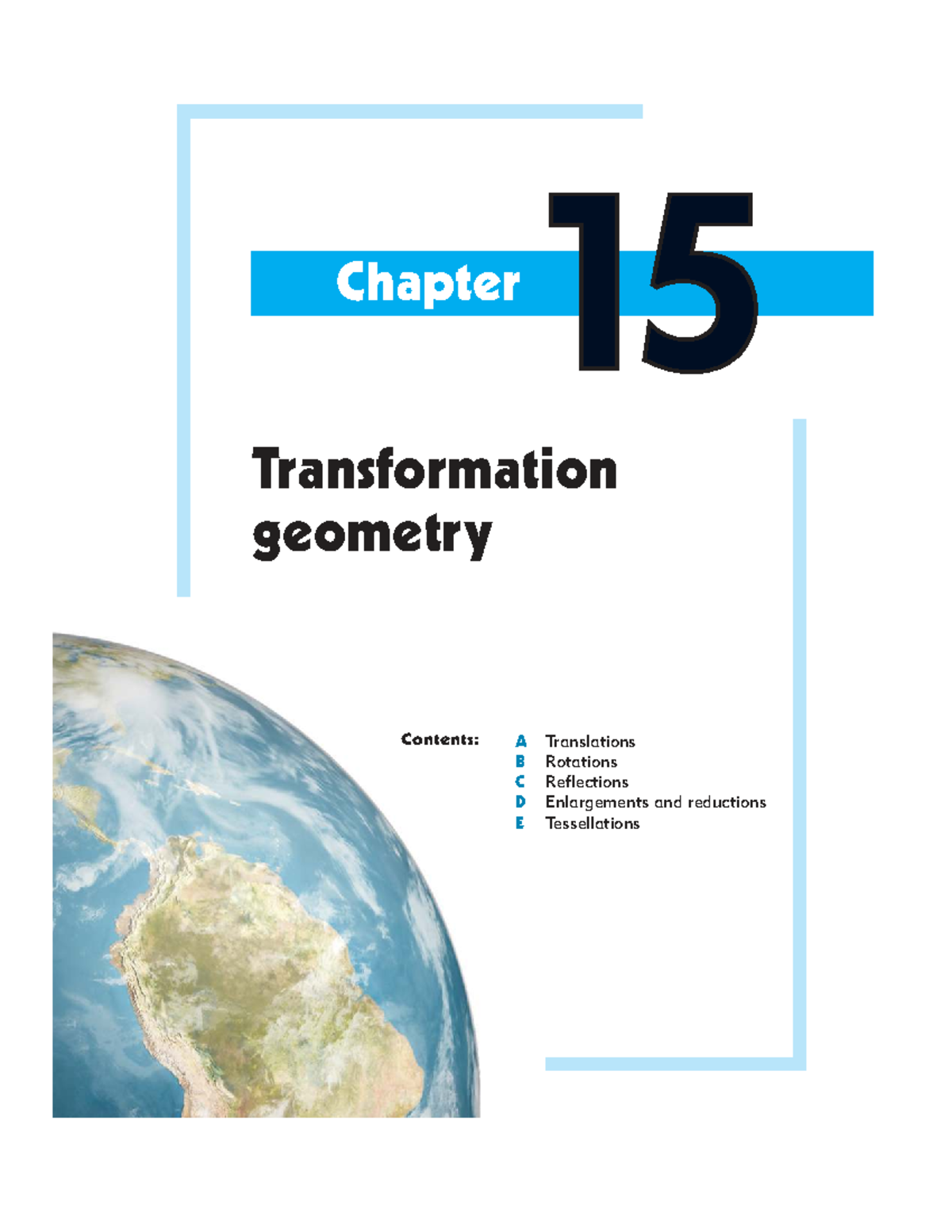 Transformation Geometry: Chapter 15 - IB MYP_4 Notes - Studocu