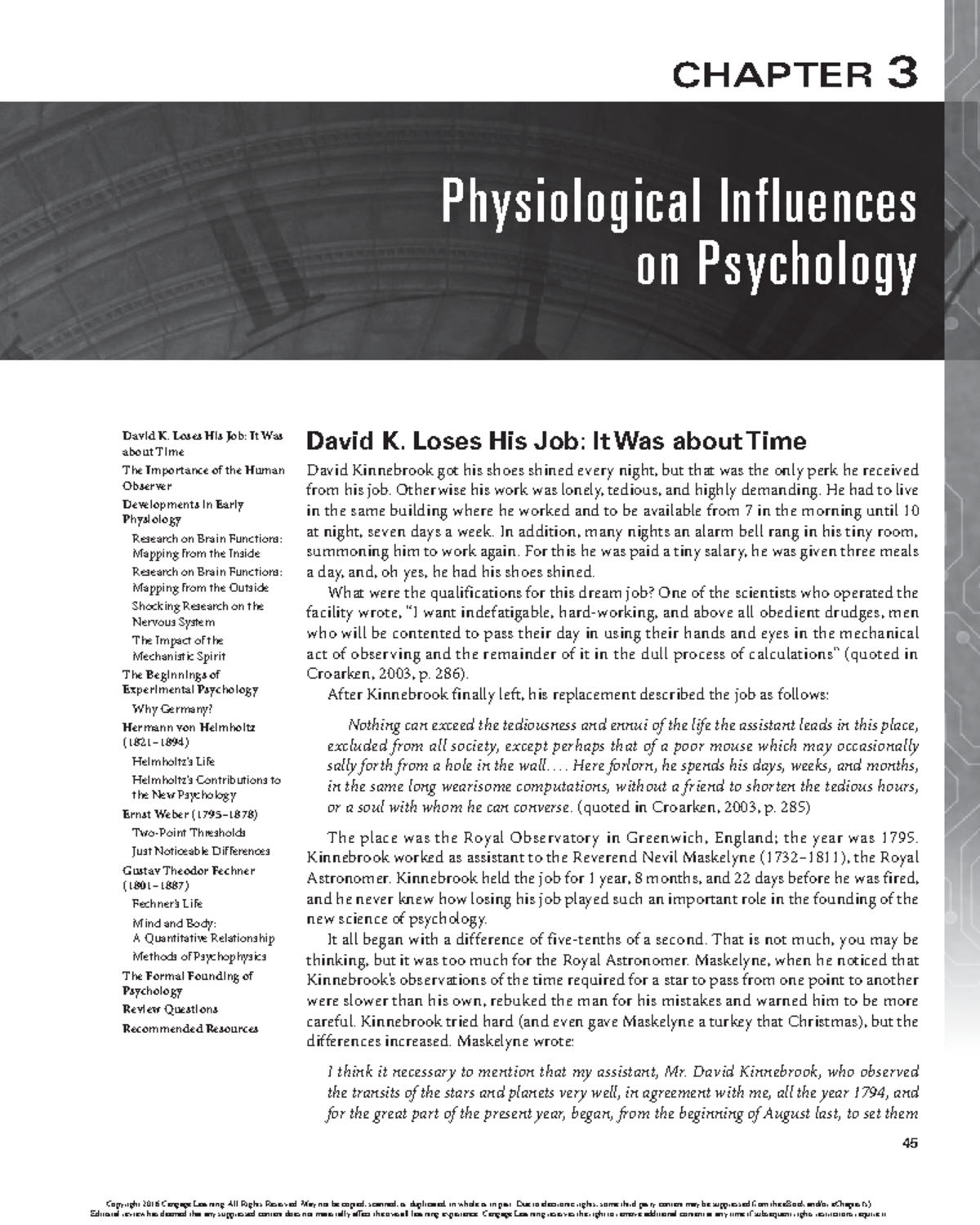 R3 Chapter 3: The Physiological Basis of Psychological Processes - Studocu