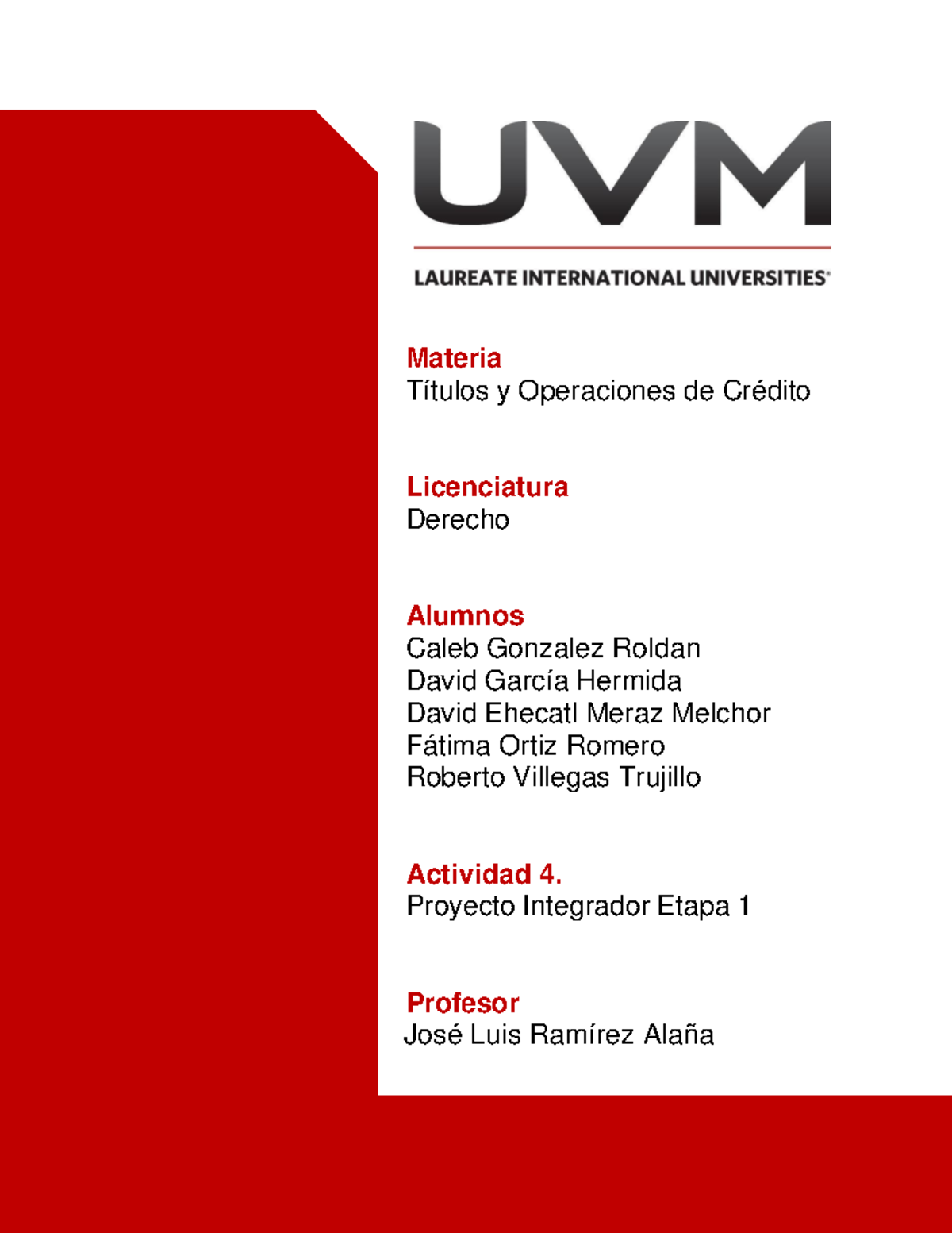 Actividad 4: Proyecto Integrador Etapa 1 sobre Títulos y Créditos - Studocu
