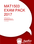 MAT1503 - Unisa - Linear Algebra - Studocu