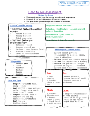 Clinical Concept Map - Labs HEENT Respiratory Cardio scalp dry WBC: 15 ...