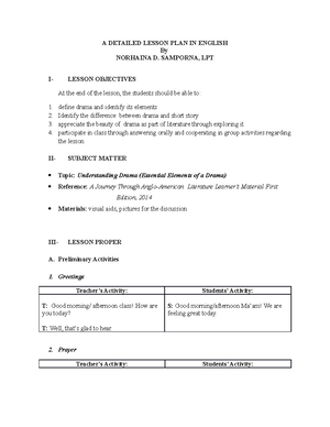 Adidas Detailed Lesson Plan in Math 3 - ADIDAS Detailed Lesson Plan in ...