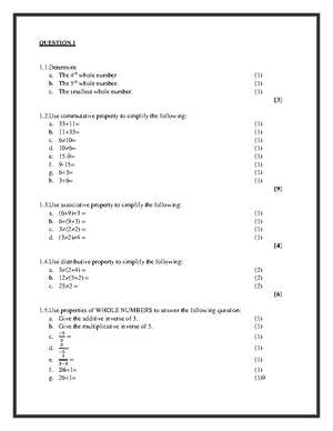 2025 Maths ATP Grade 10 - beete - 2025 Grade 10 Mathematics 1 ...