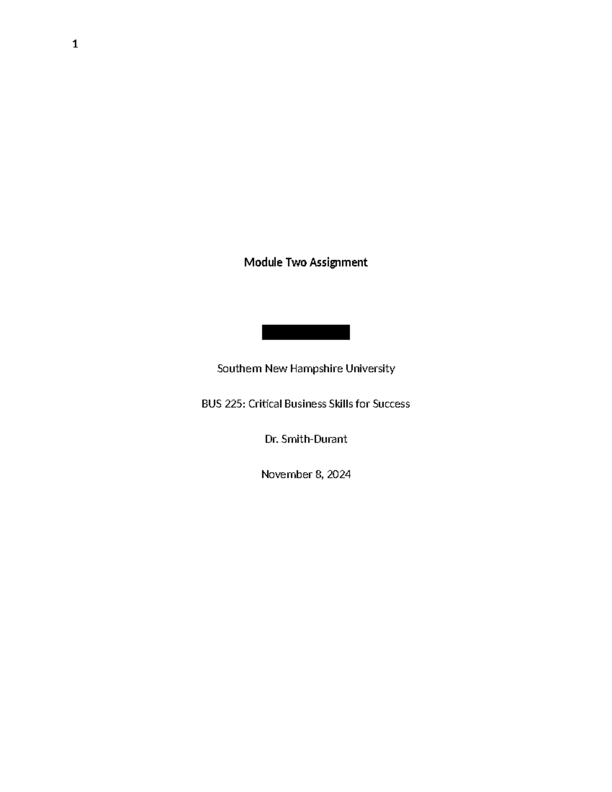 BUS 225 Module Two Assignment: Analyzing Qualitative & Quantitative ...