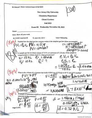 Experiment 1 Density lab report - I. Introduction Known as the ...