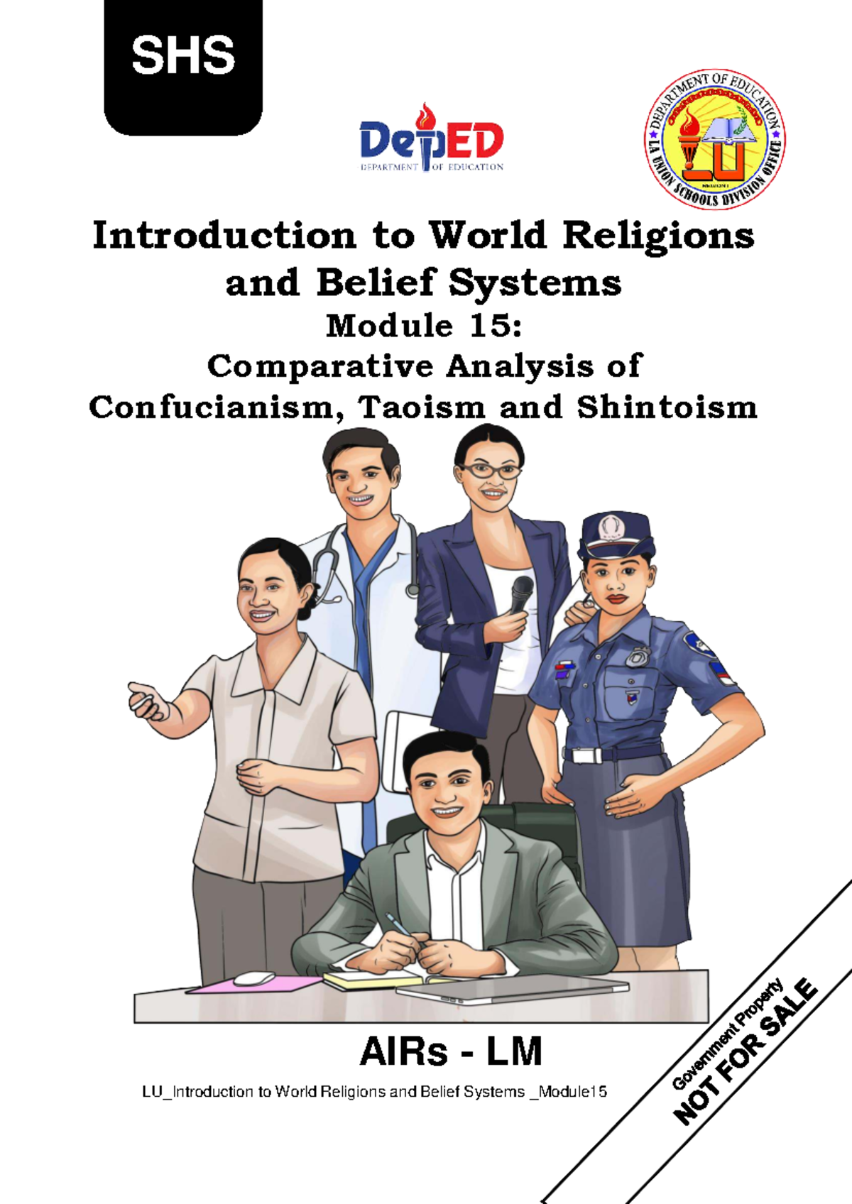 HUMSS Introduction to World Religions and Belief Systems M15 ...