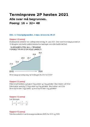 Repetitionsmaterial Omprov Ma1b - Linköping Matematik 1b Repetition ...