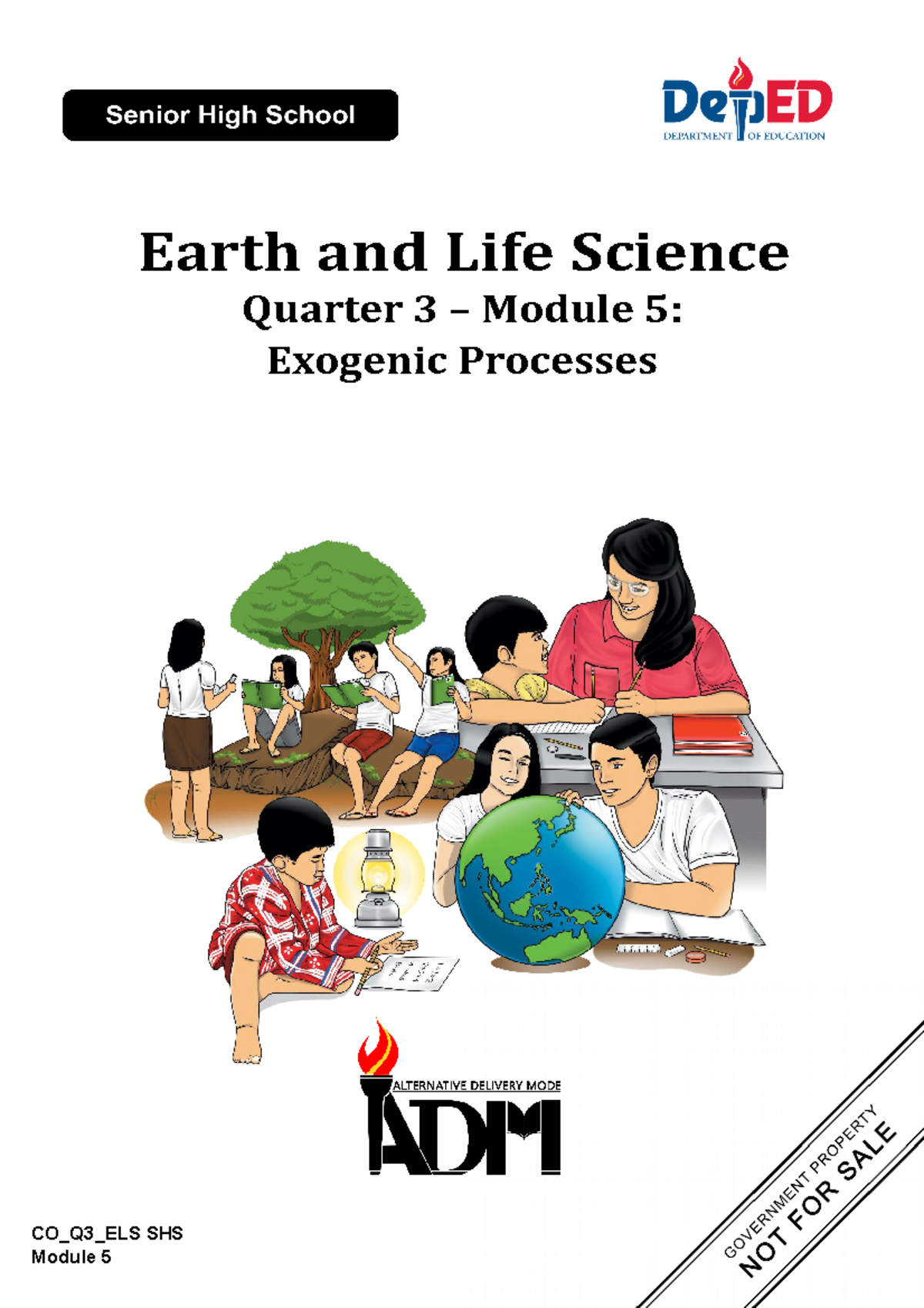 Module in Exogenic Processes - Earth and Life Science Quarter 3 ...