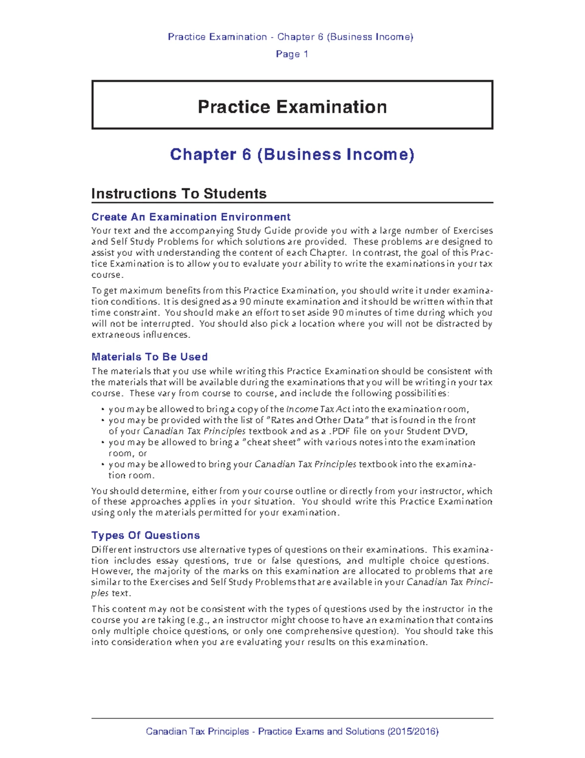 TXN-2401E-PC01 - practice case - © Chartered Professional Accountants ...