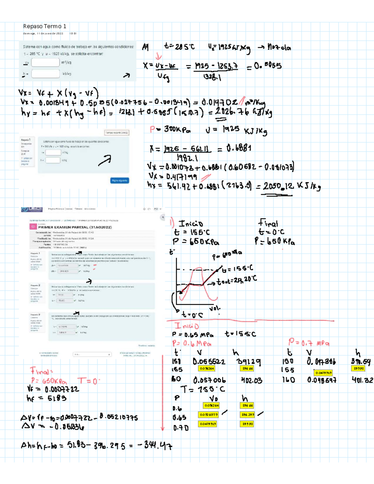 Repaso Termo 1 Vacas - Termodinámica 1 - 0 396. - 0. - 395. 0 396 ...
