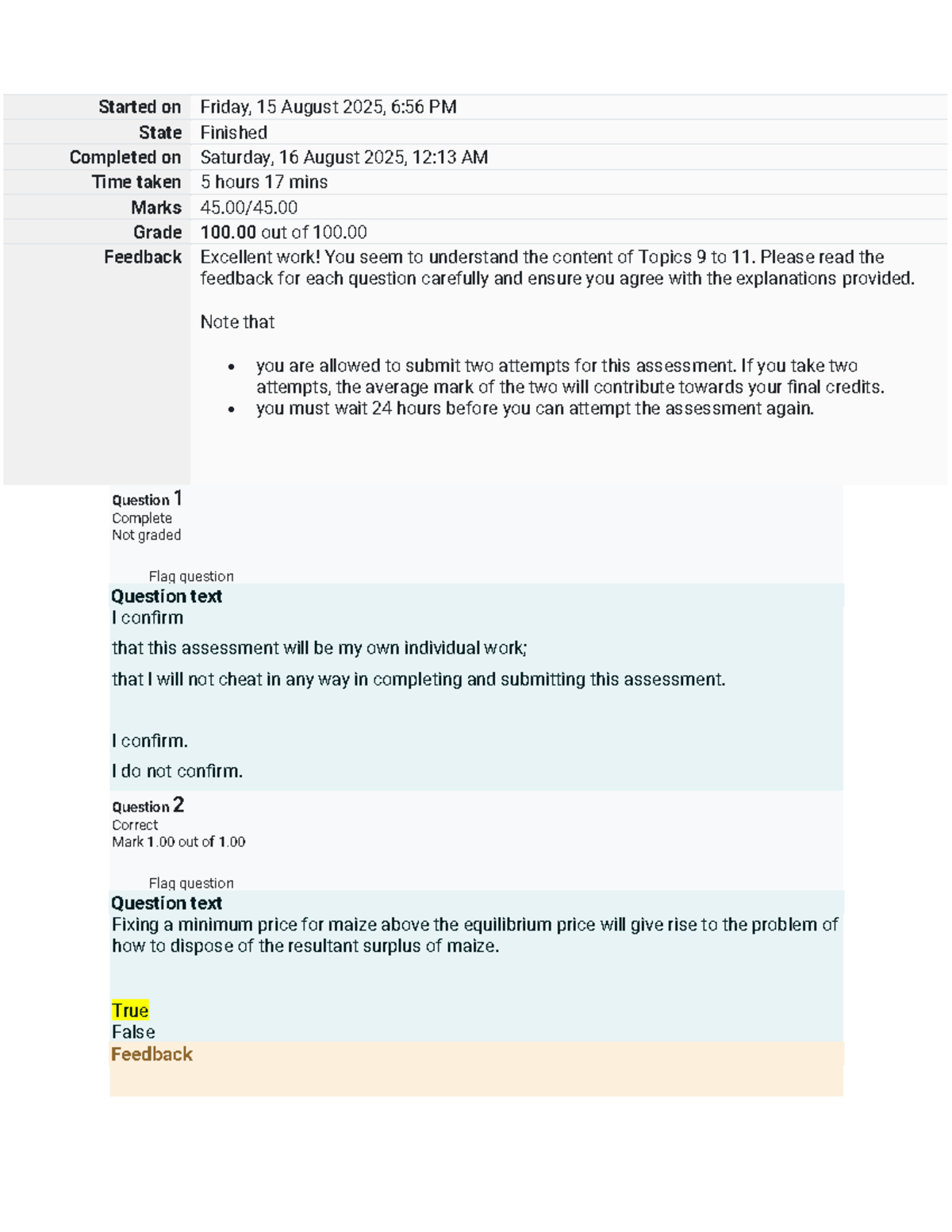 ECS1501 Assessment 4: Understanding Price Elasticity Concepts - Studocu
