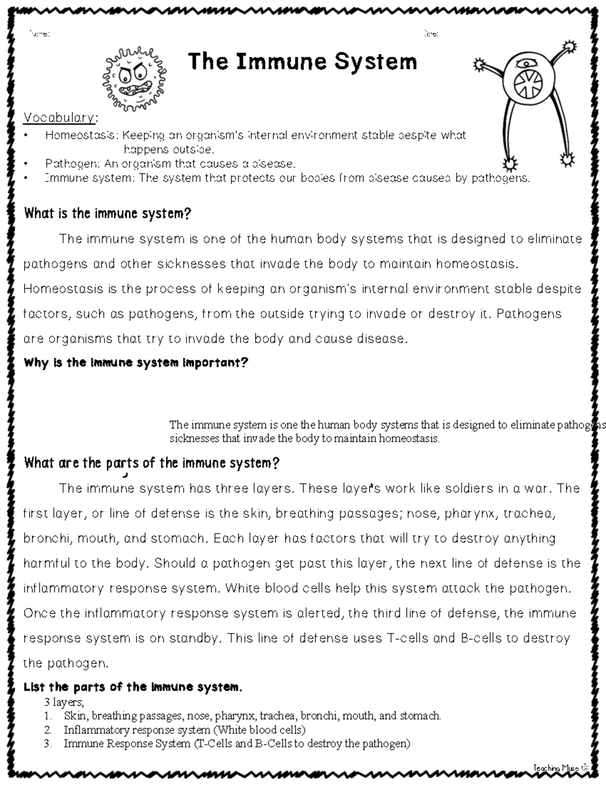 Understanding the Immune System: Defense Mechanisms Against Pathogens ...