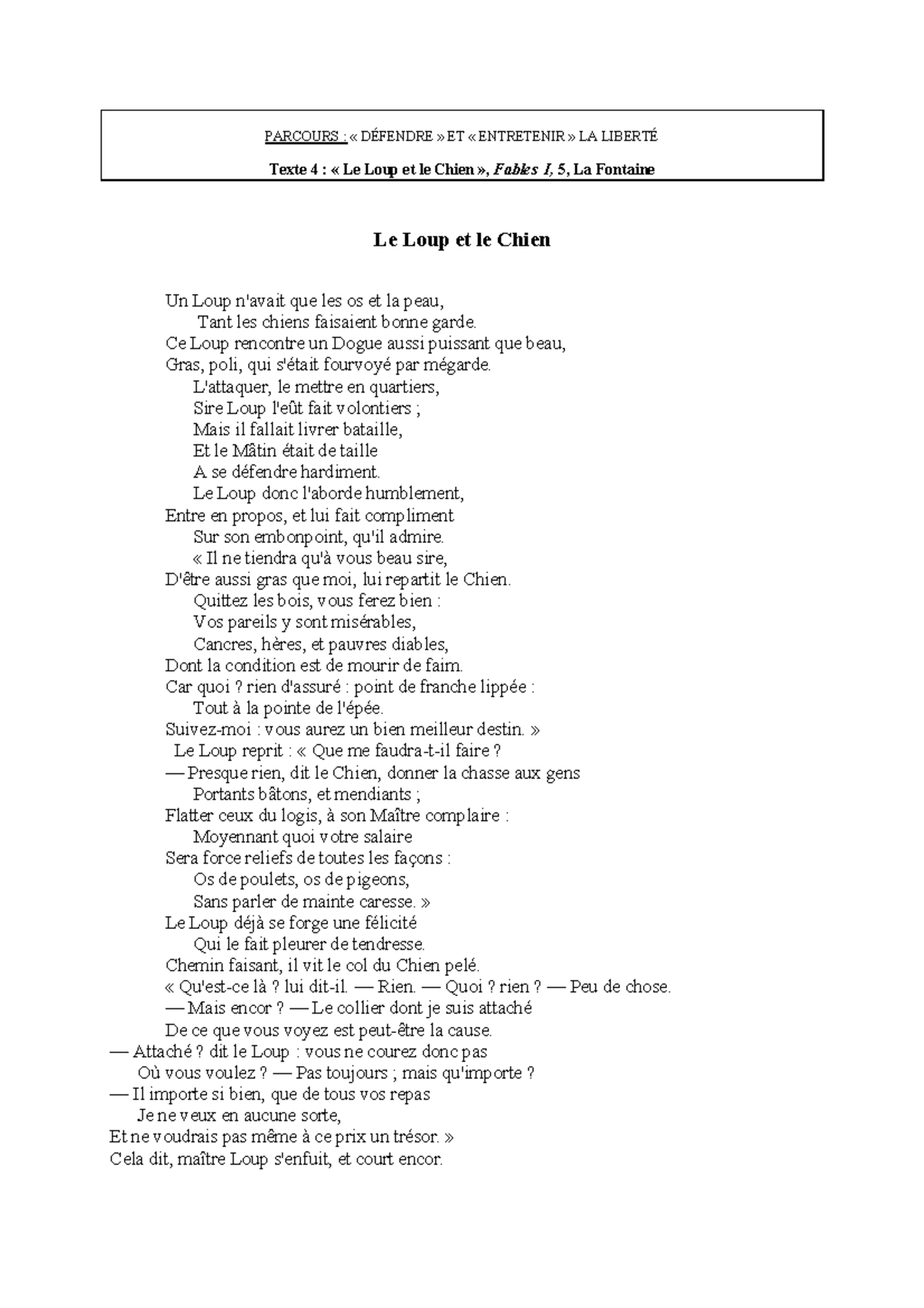 texte-4-le-loup-et-le-chien-fables-de-la-fontaine-cours-studocu