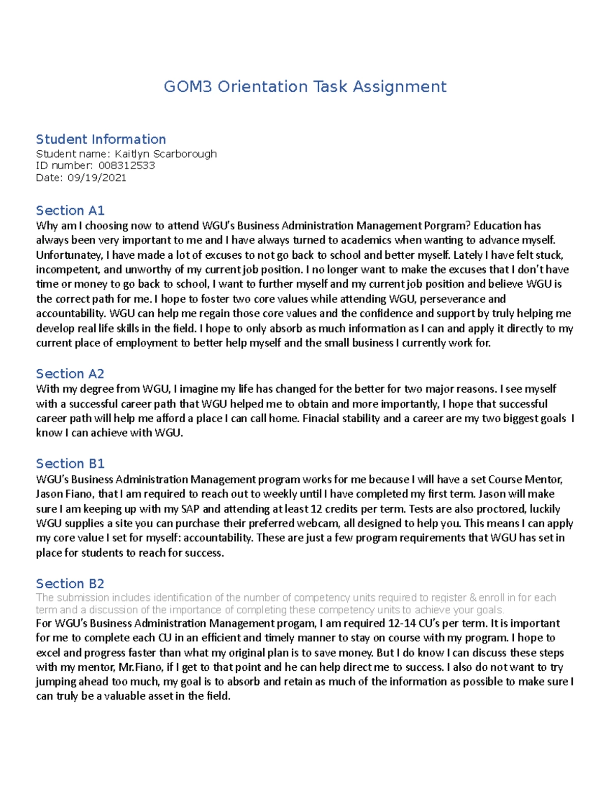 A1 Hackensack Case Study: Disruptive & Sustaining Innovations Worksheet ...