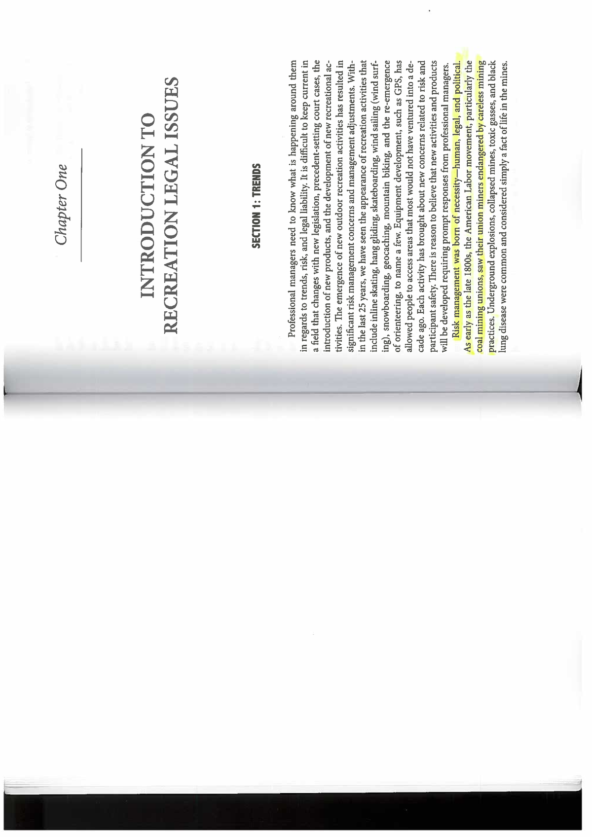 PHYS 101: Final Exam Study Guide on Recreation Legal Issues - Studocu