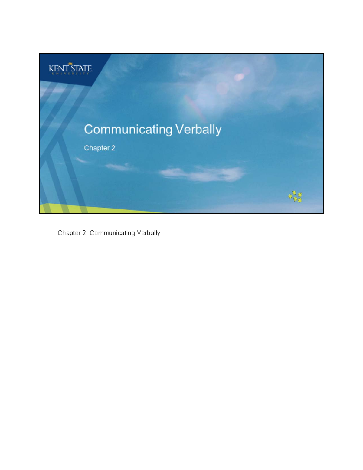 Chapter 2: Exploring Functions and Rules of Verbal Communication - Studocu