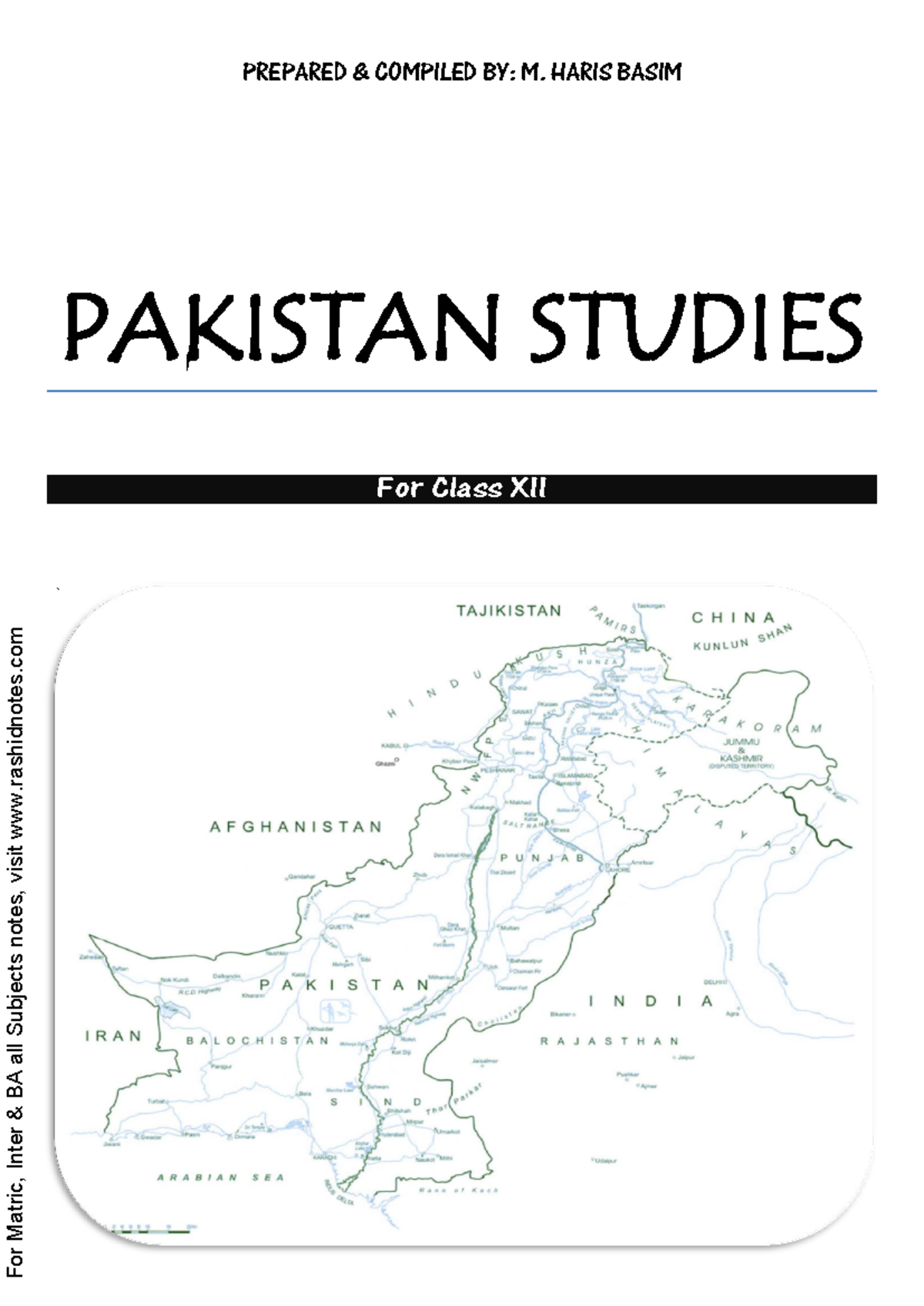 2nd Year Pak Studies (English Medium) - PREPARED & COMPILED BY: M ...