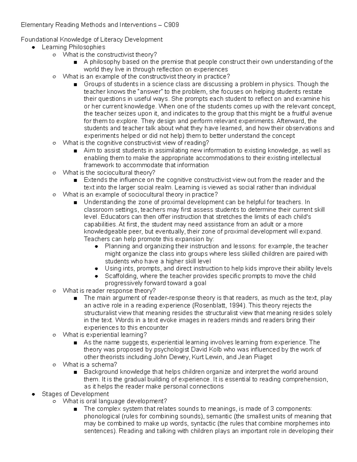 Module 9 Study Guide - Module 9: Instructional Applications Study Guide ...