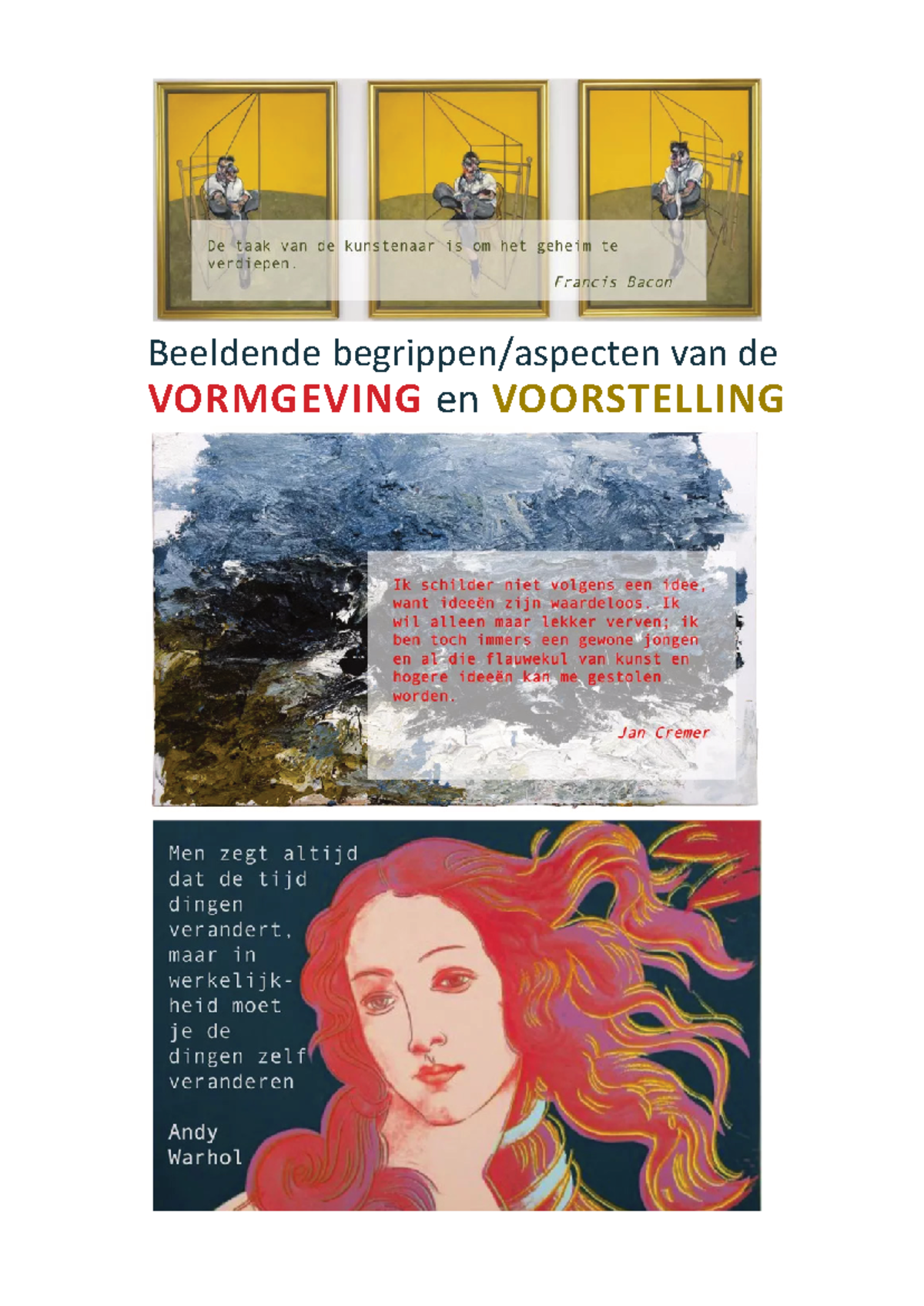 Kunst en Vormgeving: Aspecten voor het MAVO Examen Kunst (KUN1001 ...