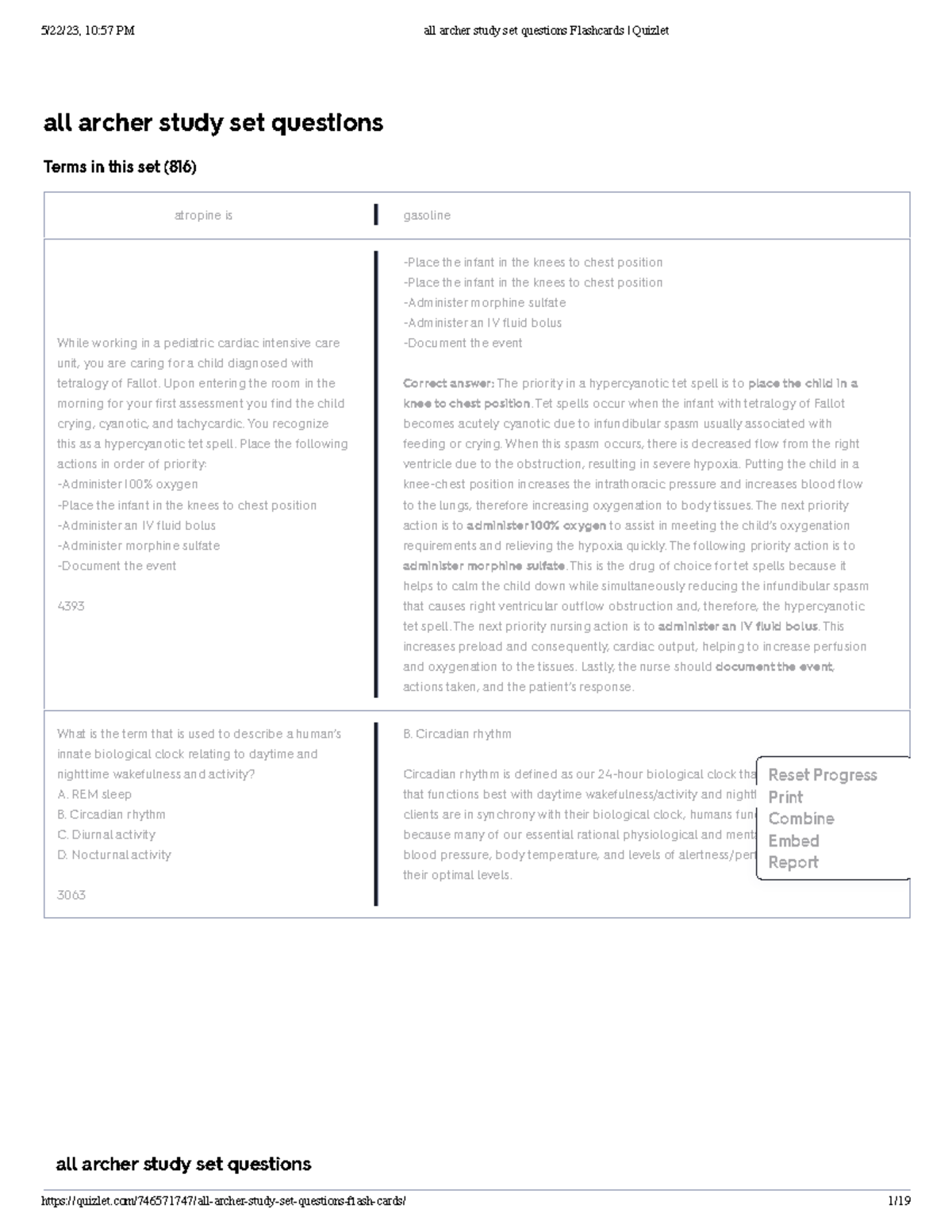 Archer III - wDKJBFwjebfvwlnvsdmc idc dc kdjwc - all archer study set ...