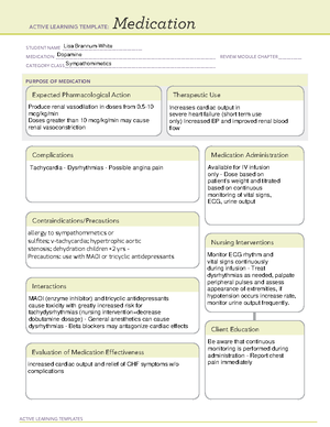 Autism System Disorder ATI Template - ####### ACTIVE LEARNING TEMPLATES ...