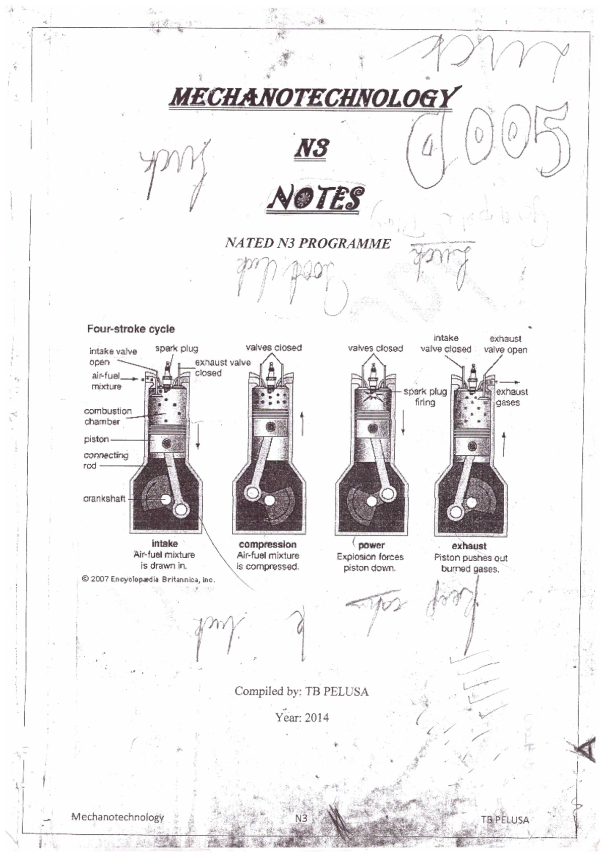 Mechanotechnology N3 Comprehensive Study Guide for Exams - Studocu