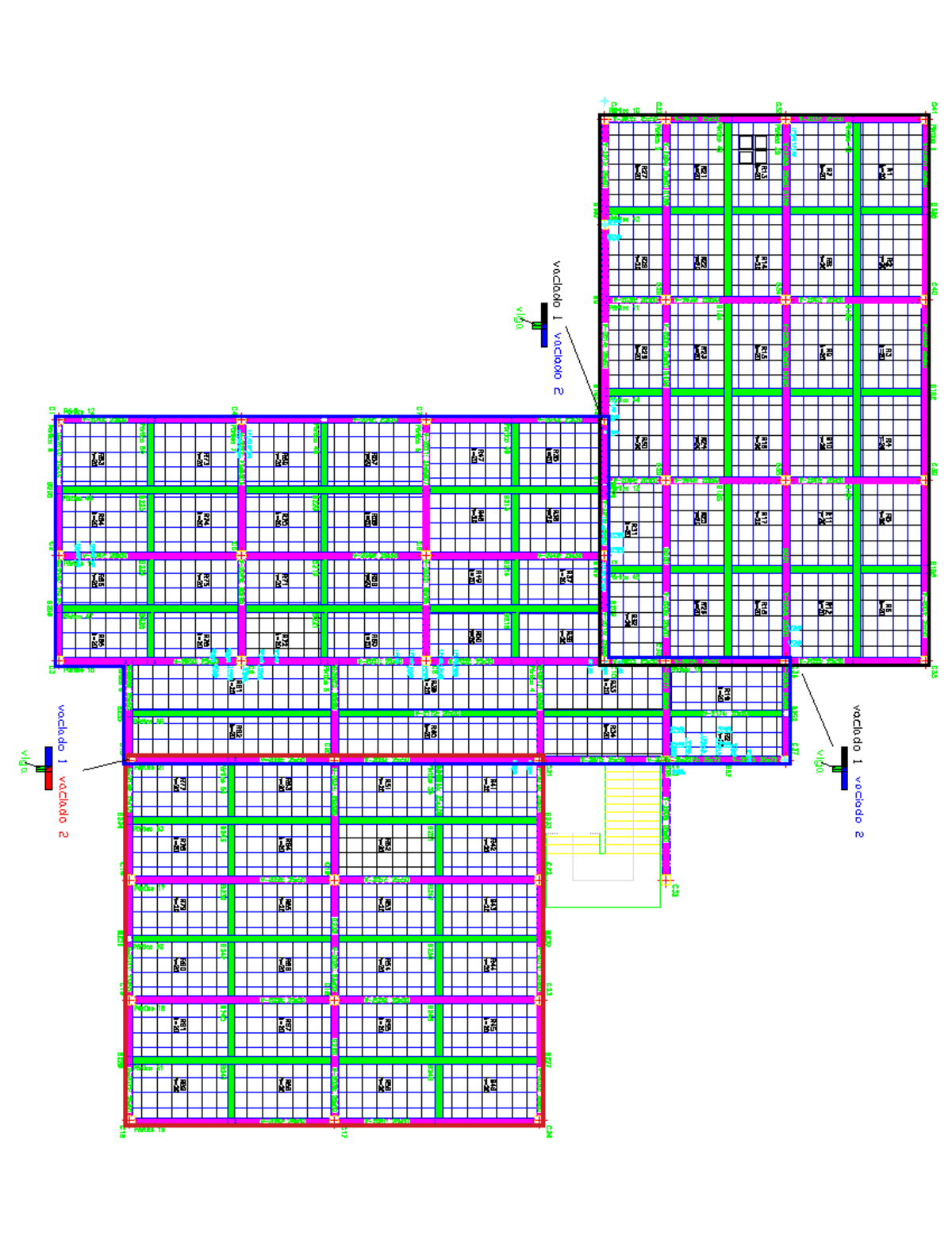 Planos 1 - detalles 2 - C41 Portico 1 B186 C40 B192 C39 B198 C38 H + IV ...