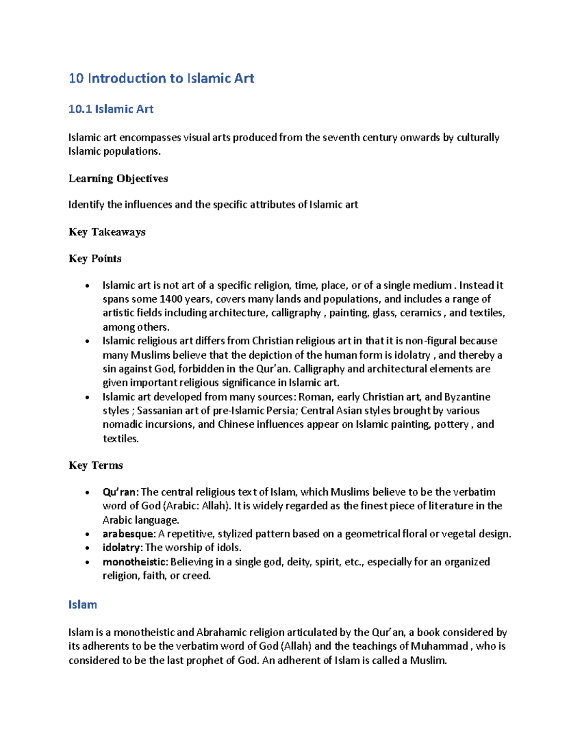 Islamic Art Overview: Influences, Styles, and Key Elements (ART 101 ...