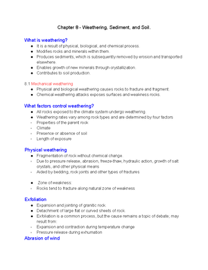 Geol122Lab8-9 - Lab assignments - Introduction Geol 122 Earth History ...