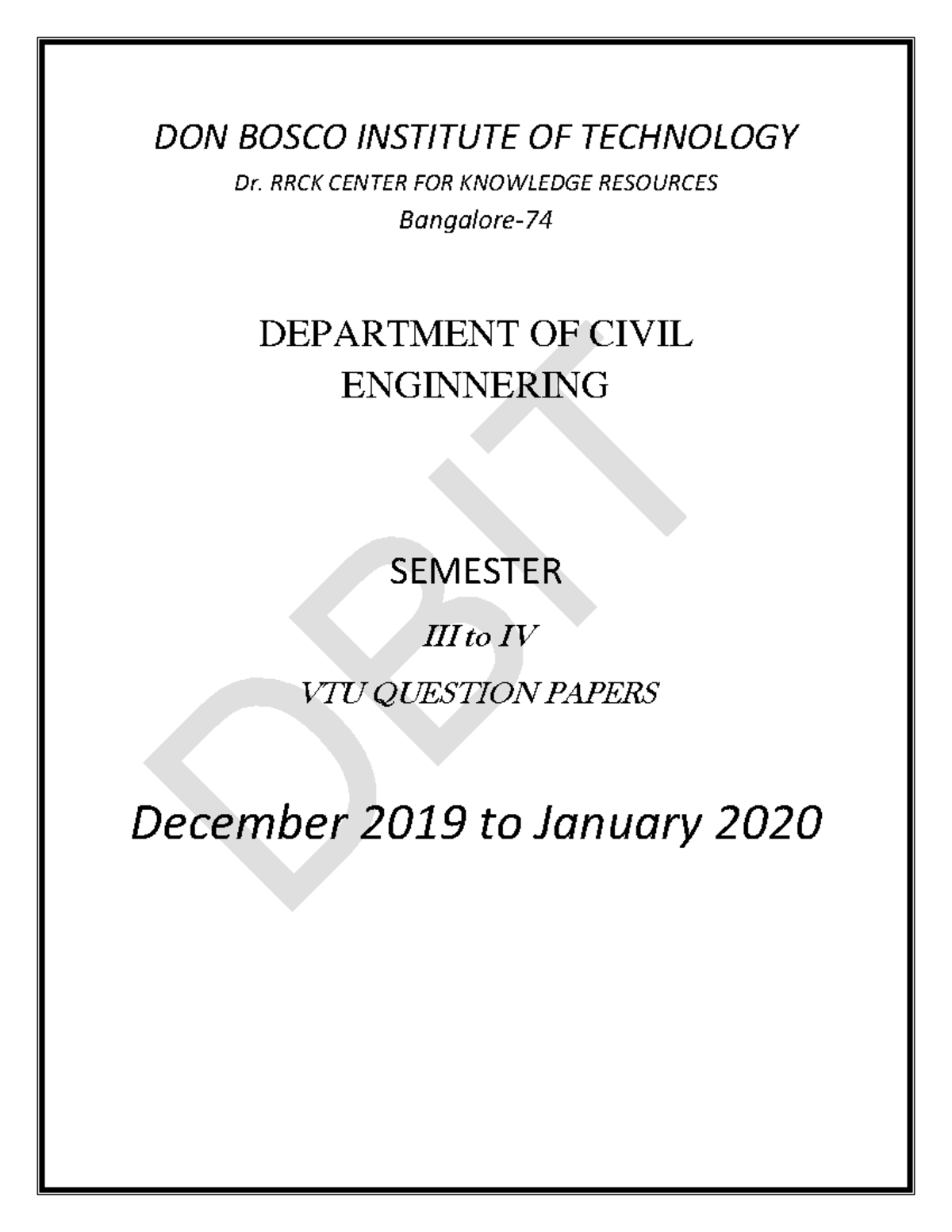 3rd & 4th Semester Civil Engg Question Papers Dec 2019 -Jan 2020 ...