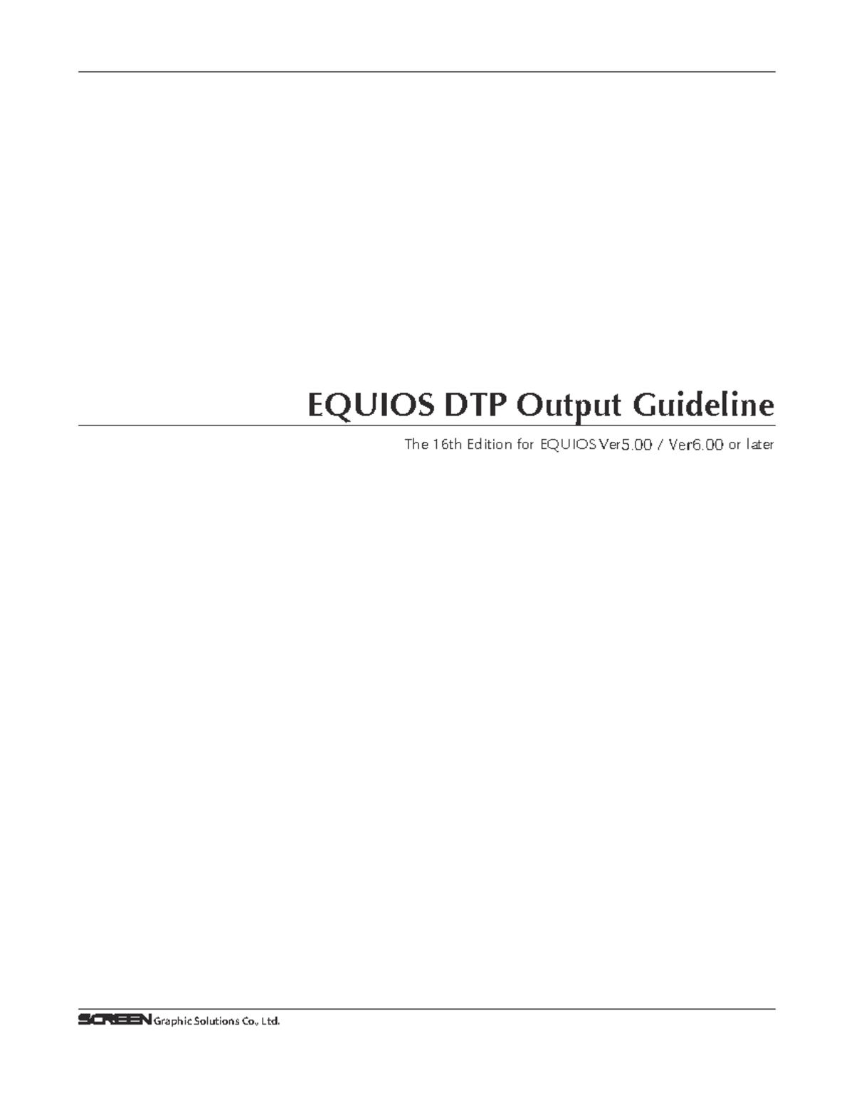 EQUIOS DTP Output Guideline: Transitioning to PDF Workflow 16th Ed. - Studocu