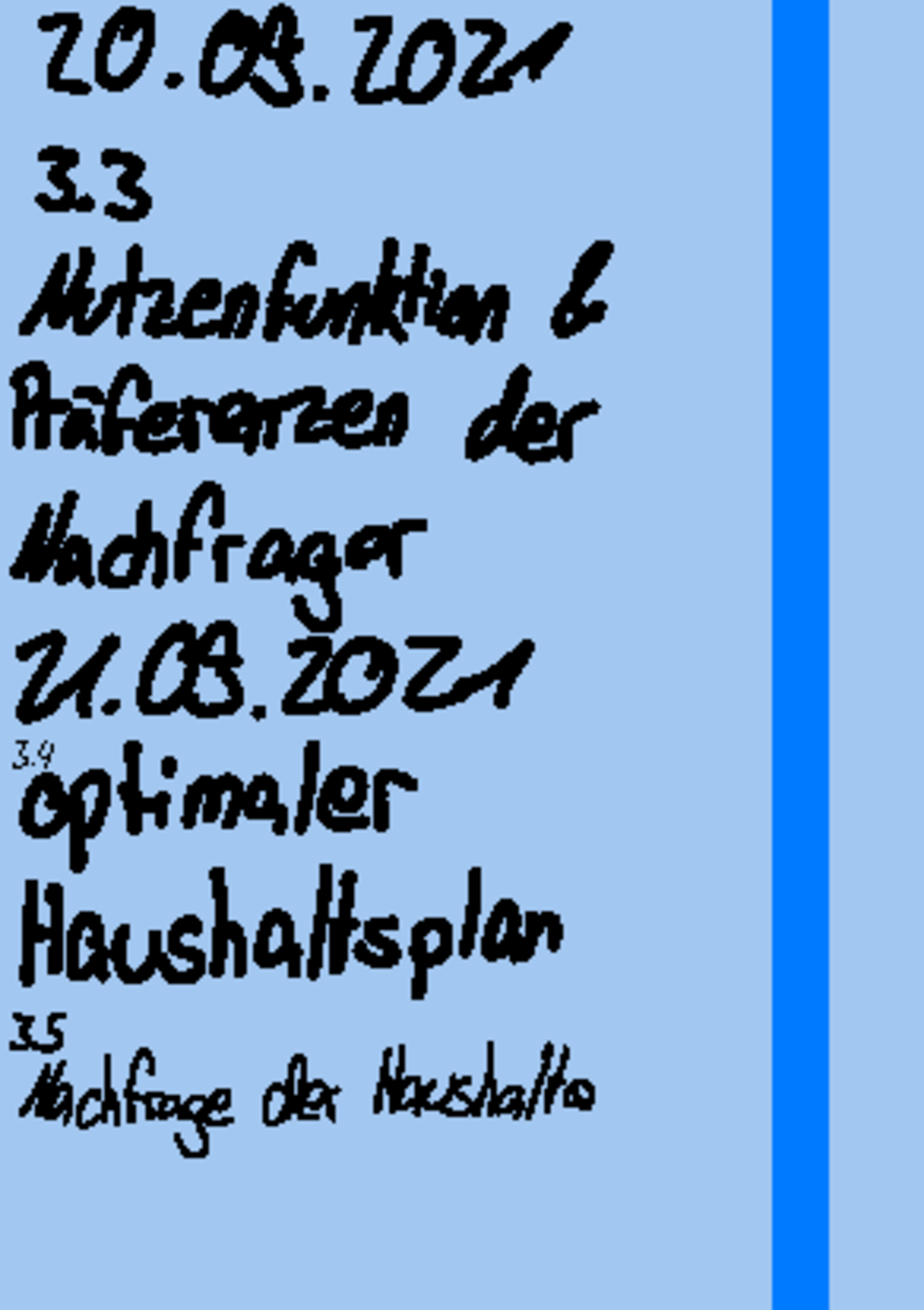 Nutzen, Haushaltsplan - Nutzenfunktion & Präferenzen der Nachfrager 21 ...