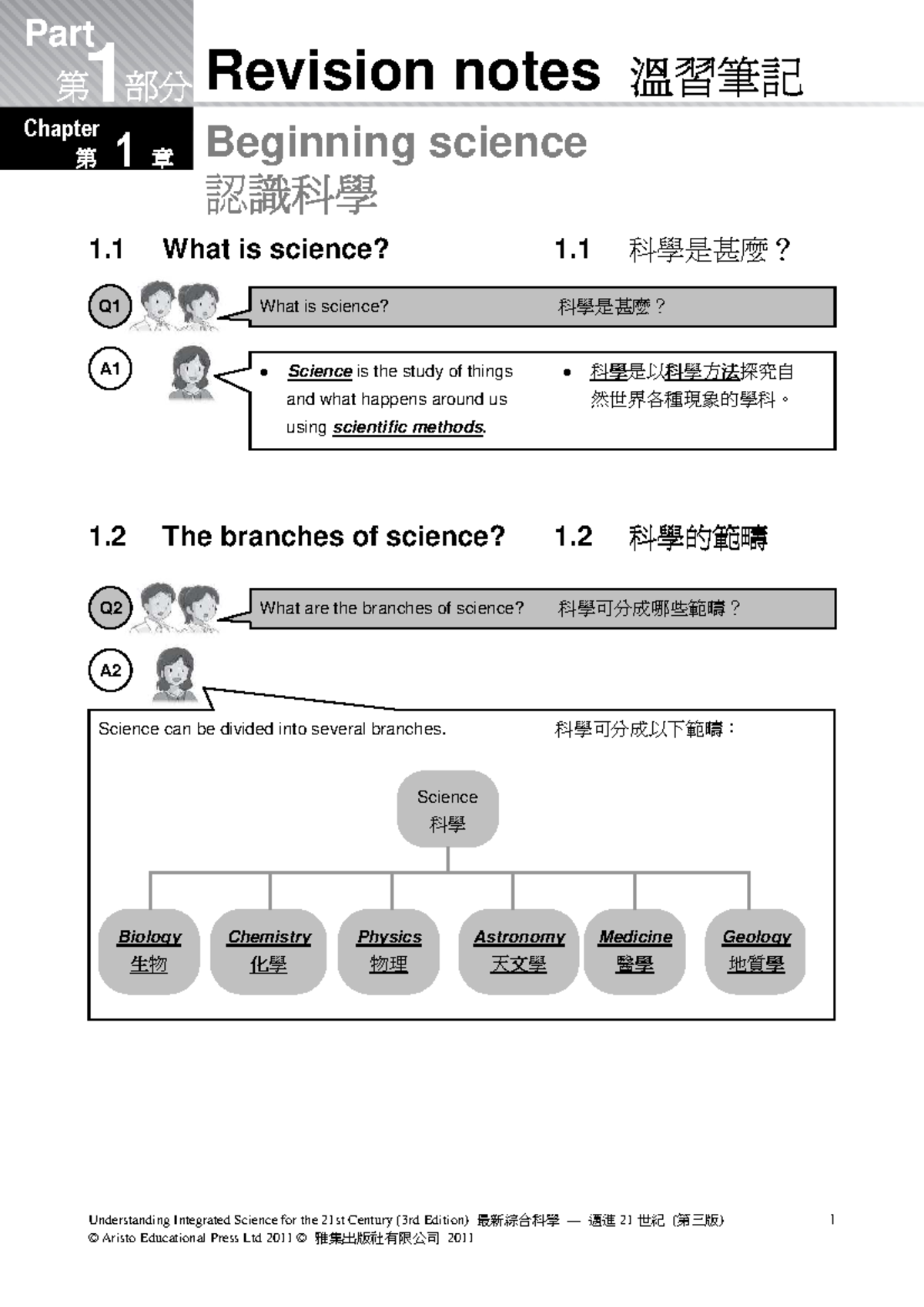 Revision Notes for Integrated Science U2 (Bilingual Version) - Studocu