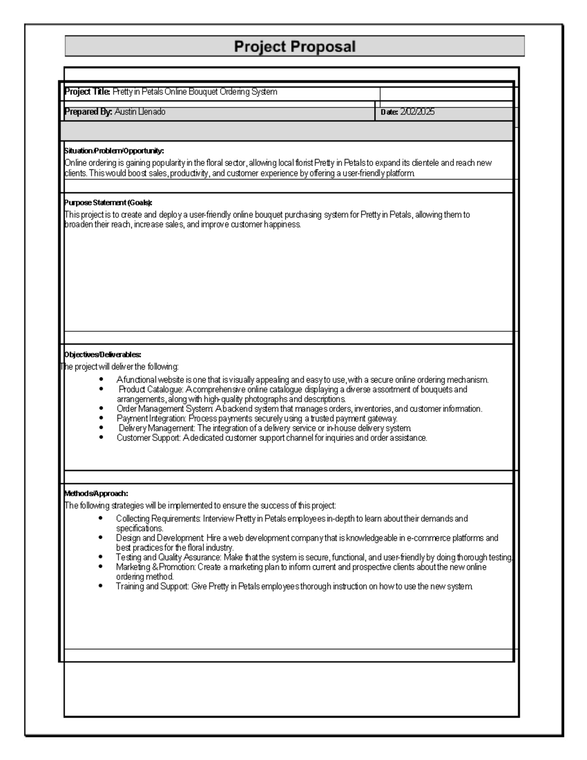 Website-Design-Project-Proposal.docx - Project Title: Pretty in Petals ...