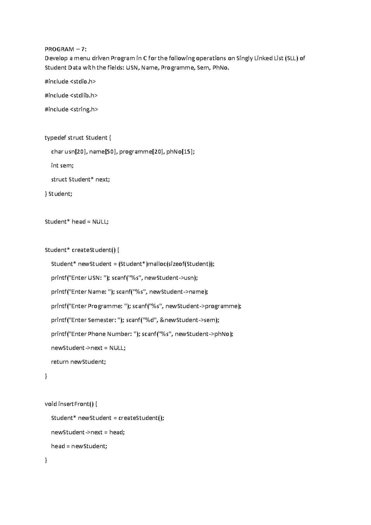 Python Programming Lab - Comprehensive Viva Questions Guide - Studocu