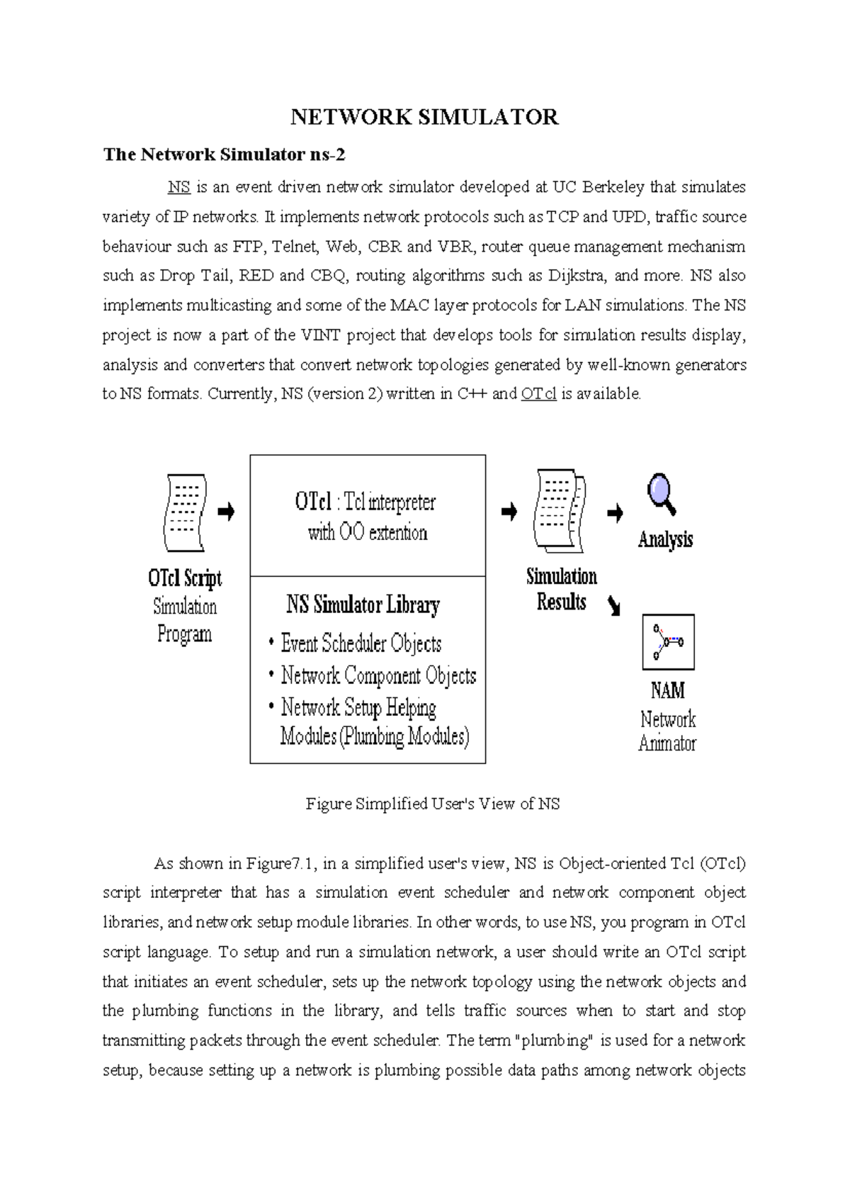Computer Network NS2 - NETWORK SIMULATOR The Network Simulator ns- NS ...