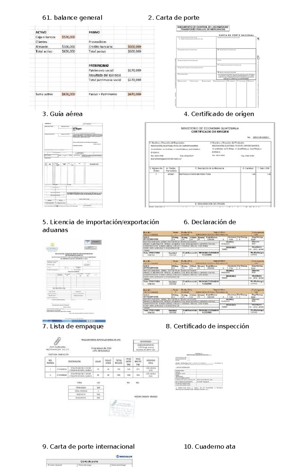 Documentos Clave para la Gestión Financiera - ASFSD - Studocu