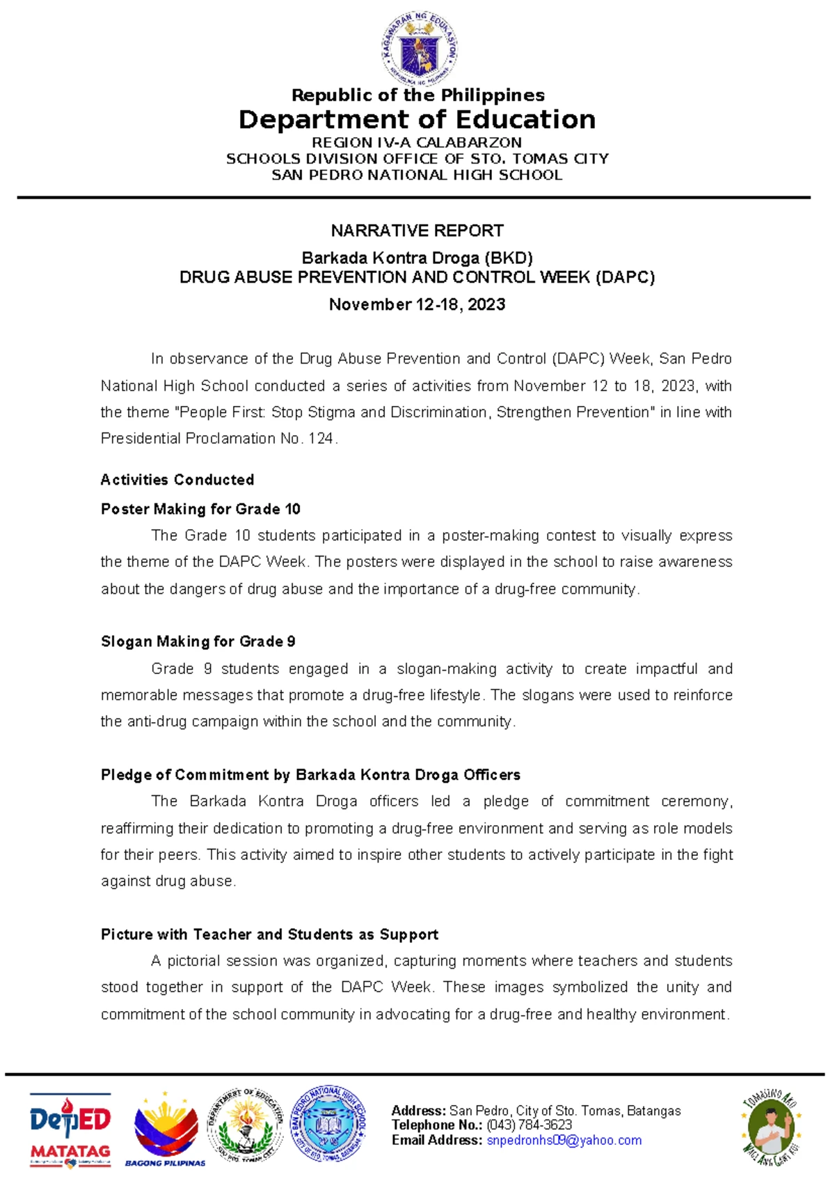 Application Plan - Background and Rationale of WAP Plan: Capability ...